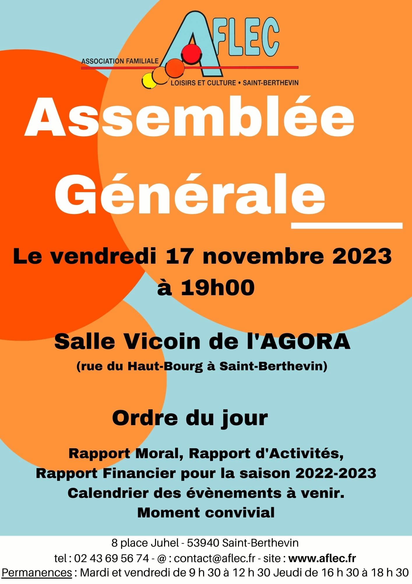 CONVOCATION AG 2023 – AFLEC