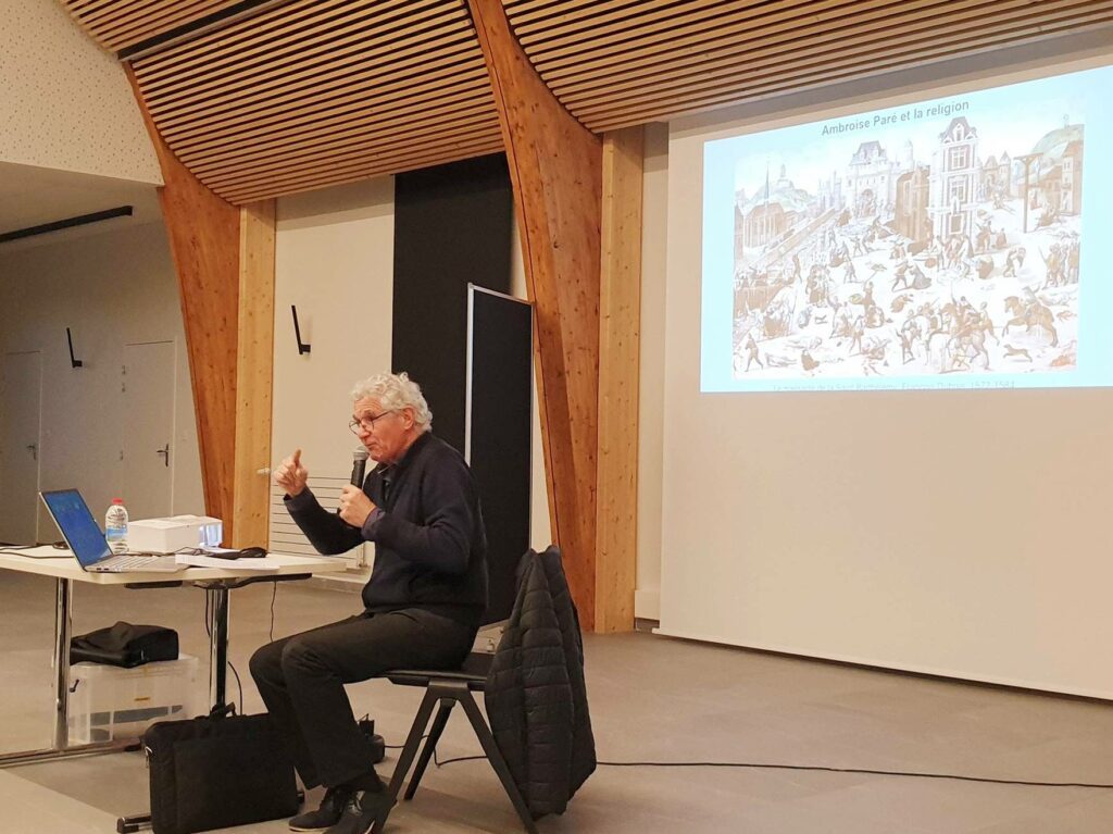 Conférence du 13 mars 2024 sur Ambroise Paré - AFLEC